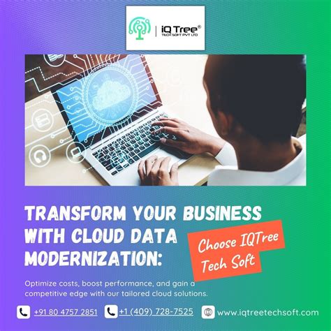 Iqtreetechsoft On Linkedin Cloudata Datamodernization Cloudmigration Ai Ml Bigdata