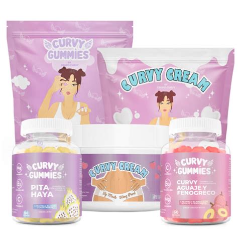 2 Curvy Gummies Curvy Cream Modaking
