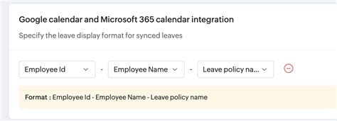 Additonal Options In Leave Service