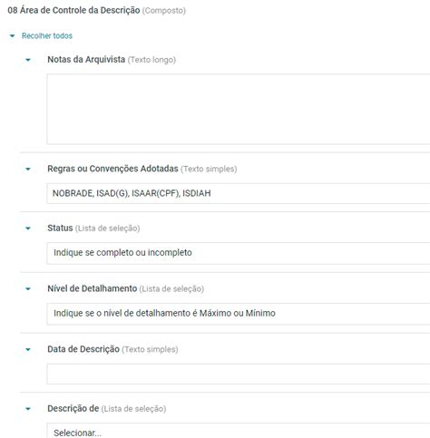 Tainacan Reconhece Metadados Importados Via Csv Mas Não Os Exibe