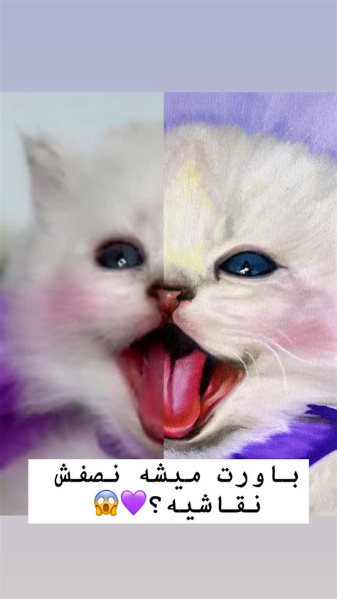 ‎همیلا نقاشی رنگ روغن نقاشی حیوان نقاشی پت‎ ‎فقط اخریش😂 اگر شمام