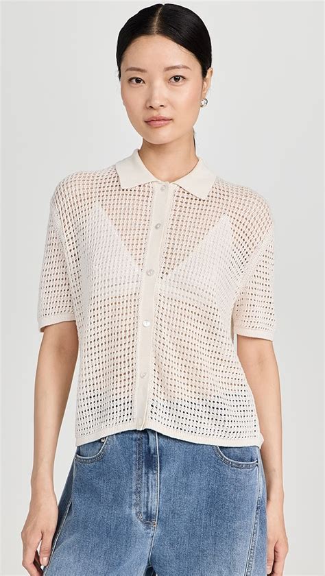 Theory Mesh Shirt Shopbop