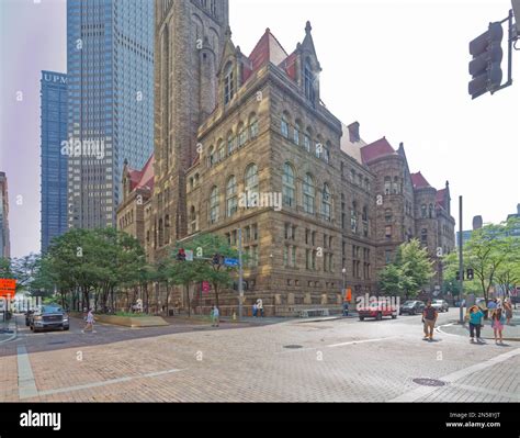 Allegheny County Courthouse And Jail On Pittsburghs Grant Street Is