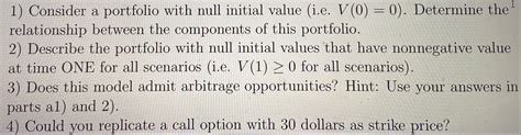 Solved Exercise 2 Consider The Following Model A 0 10 Chegg
