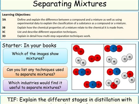 Separating Mixtures Lab