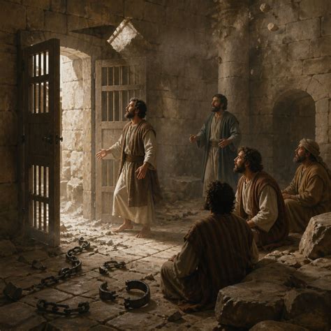 What Does Acts 16 26 Mean Bible Art