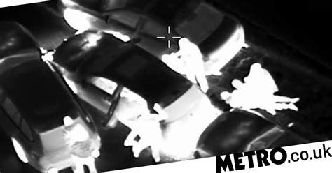 Watch Moment Violent Teenage Car Stealing Gang Caught After 132mph