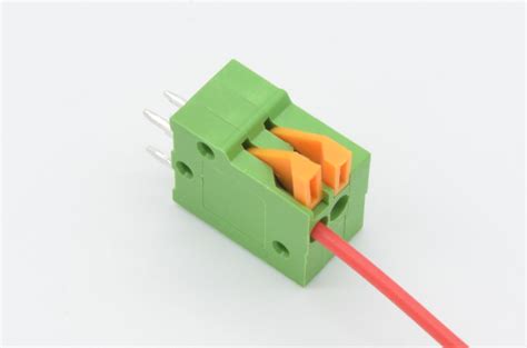 Spring Terminal 2 Pin 2 54mm Bc Robotics