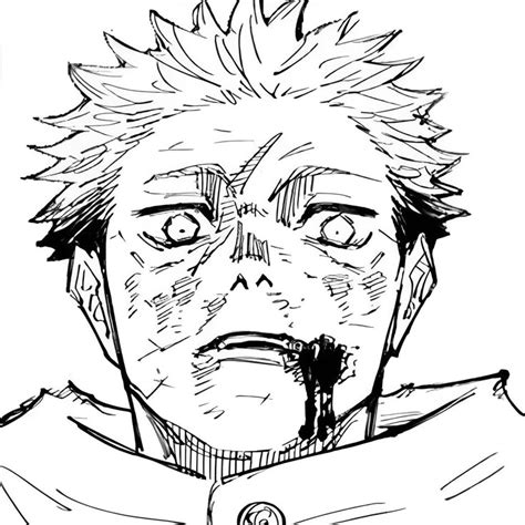 Desenho De Itadori Yuji Em 2023