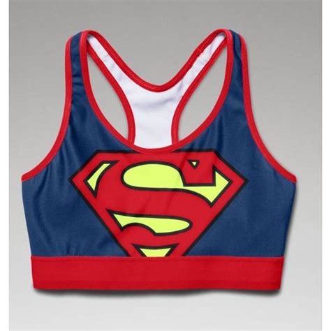 Womens Under Armour Alter Ego Heatgear Armour Supergirl Sports Bra