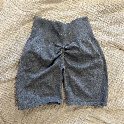 Grey Nvgtn Shorts Size Medium Depop
