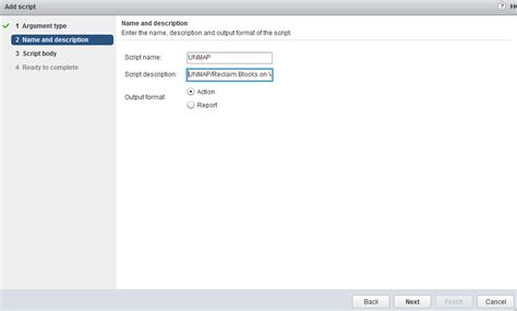 Want To Issue A VAAI UNMAP Operation Using The VSphere Web Client