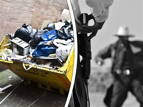 Wildwest Op Het Milieupark Als Robert En De Agenten Elkaar Bespuiten