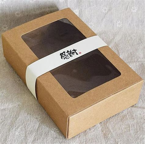 Aliexpress 15 stücke Kraft papier cookies pralinenschachtel