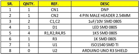 Optically Isolated Bidirectional I2c Shield For Arduino Electronics Lab