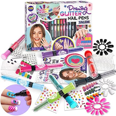 Ultimate Nail Glam Salon Deluxe Craft Kit For Girls Educational Toys
