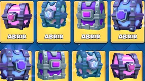 Abri Os Melhores BaÚs Do Clash Royale Em 2017 Youtube
