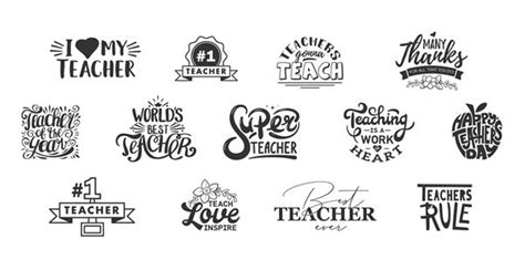 نقل قول حروف و تایپوگرافی روز معلم مبارک بهترین نشان های معلم جهان برای