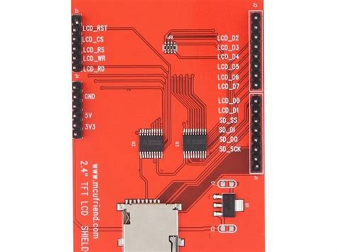 Inch Tft Lcd Touch Display Shield For Arduino Uno With Onboard Micro Sd Slot At Piece