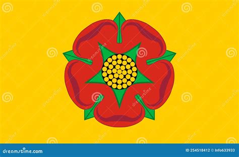 Flag Of Anglo Frisian Peoples Lancastrians Flag Representing Ethnic