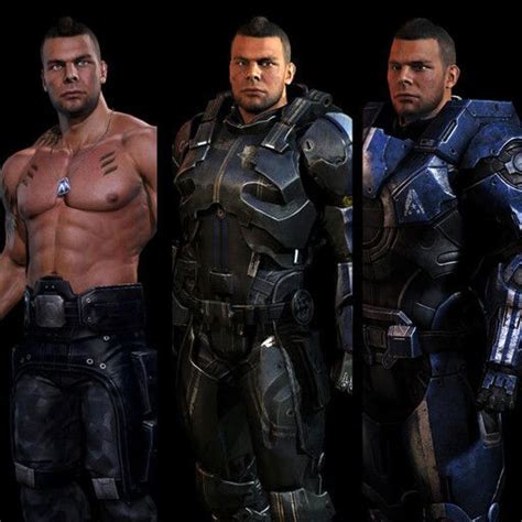 Mass Effect 3 James Full Set Rodrigue Pralier On Artstation At
