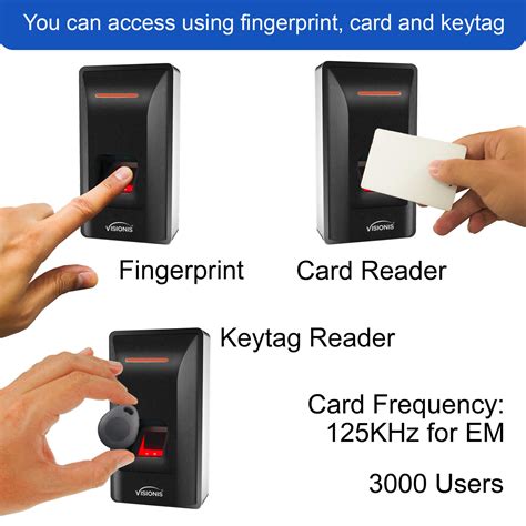 Standalone Fingerprint Biometric And Card Reader For Access Control Time And Attendance Tcp Ip