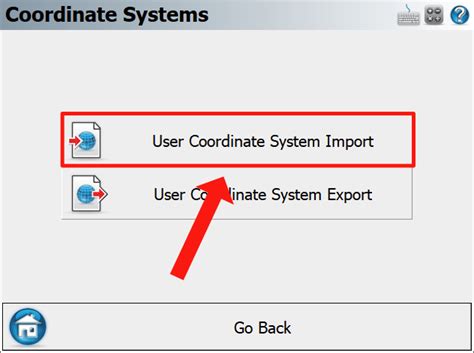 Import A Coordinate System Survey Assistant Import A Coordinate System Survey Assistant