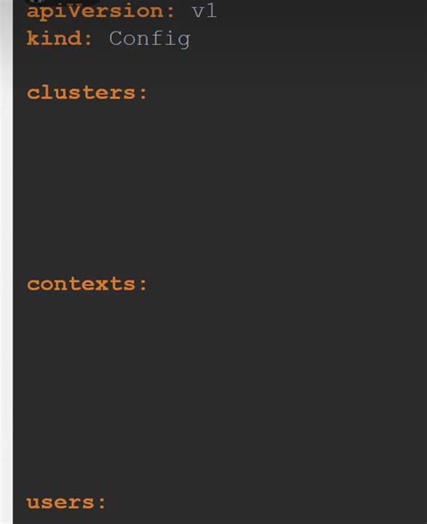 Kubeconfig文件 Cosmoswong 博客园