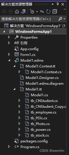 C通过entity Framework实体对数据表增删改查entity Framework新增 Csdn博客