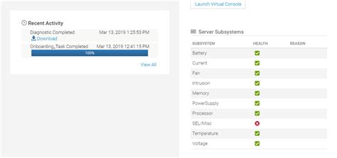Critical Health No Alert Shown On Alert Page DELL Technologies