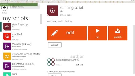 Programmering 1 Variabler Och Ifsatser I Touchdevelop YouTube