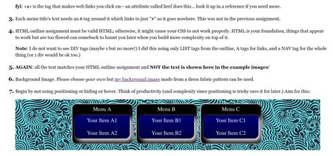 Solved Css Menu Purpose Learn Css And A Common Selector Chegg