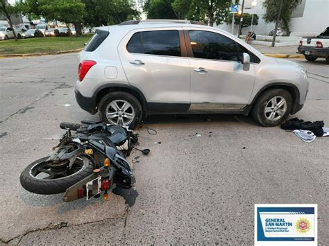 Motociclista con lesiones graves tras un choque El Diario del centro del país