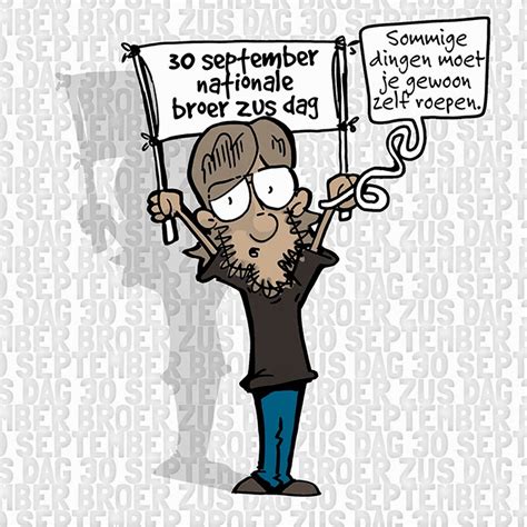 Peterscartoons Broer En Zus Dag