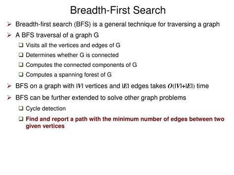 ppt graphs breadth first search powerpoint presentation free