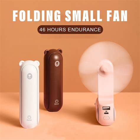 Jisulife Mini Fan Rechargeable 4800mah Portable Handheld Handy Usb