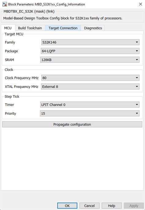 Solved Model Based Design Toolbox For S32k146 Example Code Builds