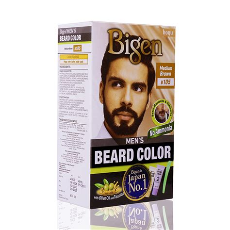 Buy Bigen Mens Beard Color B105 40 Gm Online At Discounted Price