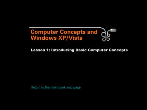 Lesson 1 Introducing Basic Computer Concepts