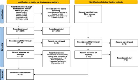Prisma Flow Diagram¹ Depicting Literature Search Process ¹ From Page