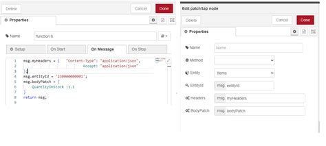 Issue With Sap Patch General Node RED Forum
