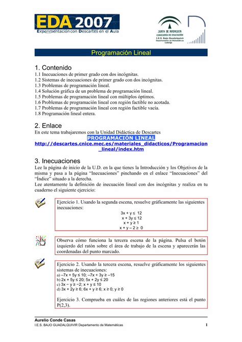pdf programación lineal 1 contenido recursos educalabrecursostic