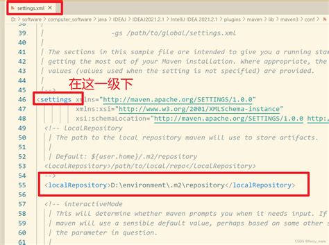 maven环境变量安装源本地仓库配置