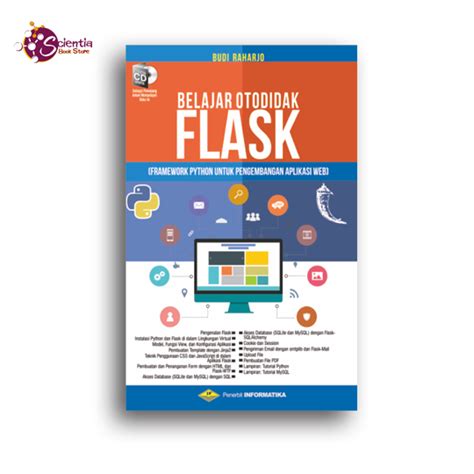 Buku Belajar Otodidak Flask Cd Framework Python Pengembangan Apl Web