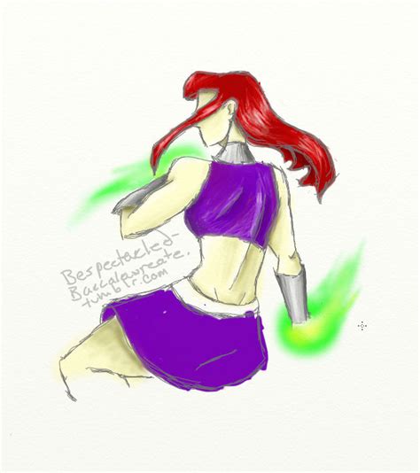 Starfire Wip By Ms Paradox On Deviantart