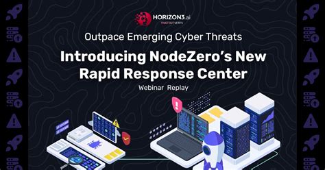 Outpace Emerging Cyber Threats With Horizon3 Ai Rapid Response