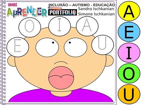 Atividades Com Vogais Para Autistas Braincp