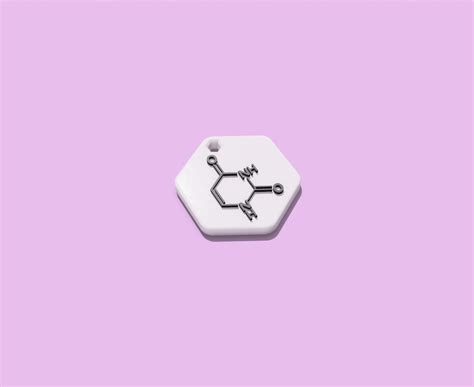 Uracil Keychain By Kewen Download Free Stl Model