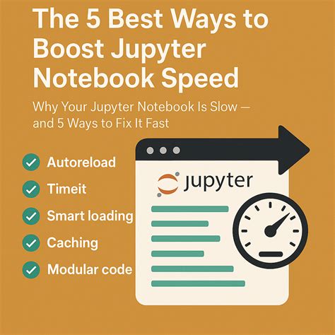 The 5 Best Ways To Boost Jupyter Notebook Speed By Jaume Boguñá Python In Plain English