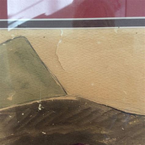 Vintage Original Roberto Ossaye Watercolor 1945 1807285169